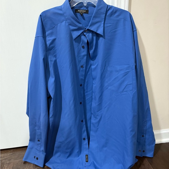 Murano | Shirts | Murano Blue Mens Dress Shirt | Poshmark